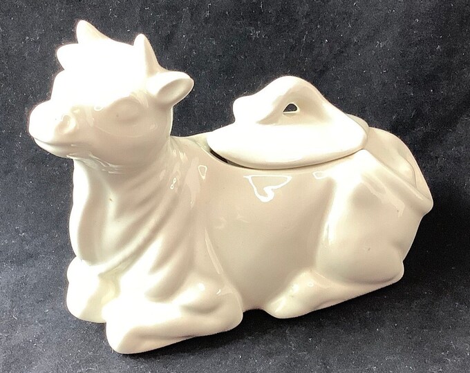 Cutest Porcelain Cow Country Kitchen Bovine Bessie /elinor/ Elsie/ the ...