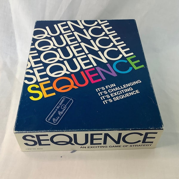Sequence Game Board - Etsy