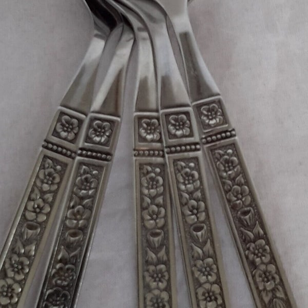 Wm Rogers Deluxe Stainless Oneida Flatware - Etsy