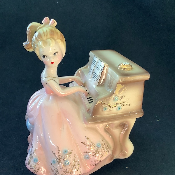 Girl Playing Piano - Etsy