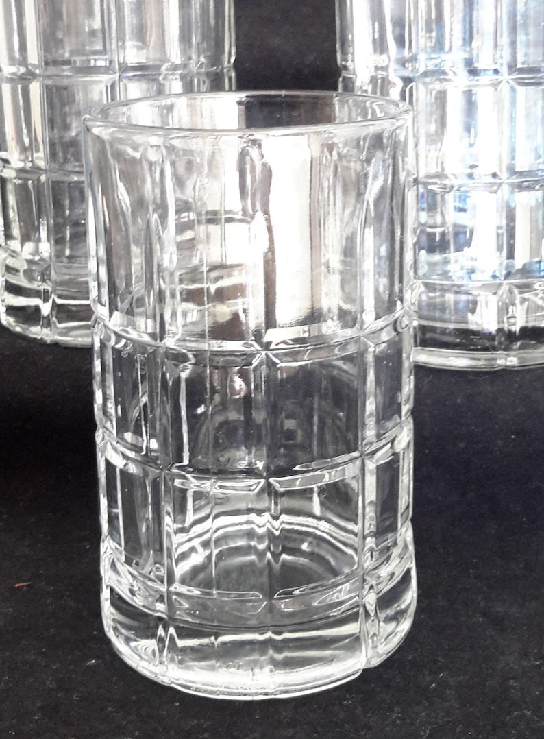 Anchor Hocking TARTAN Manchester Clear Glassware~ Choice of Rocks/juice ...