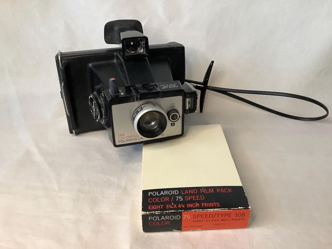 The Colorpack Polaroid Land Camera and Film Pack ~ Vintage Instant ...