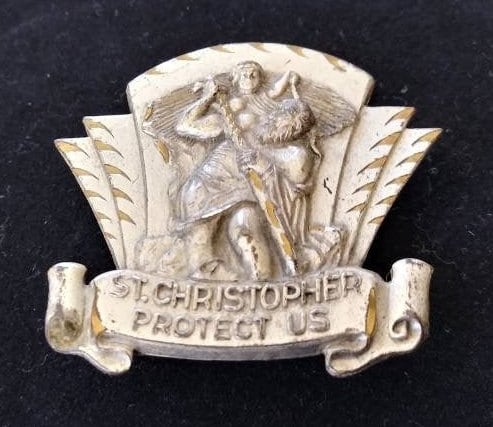 Saint Christopher Money Clip St. Christopher Protect Us. - Etsy UK