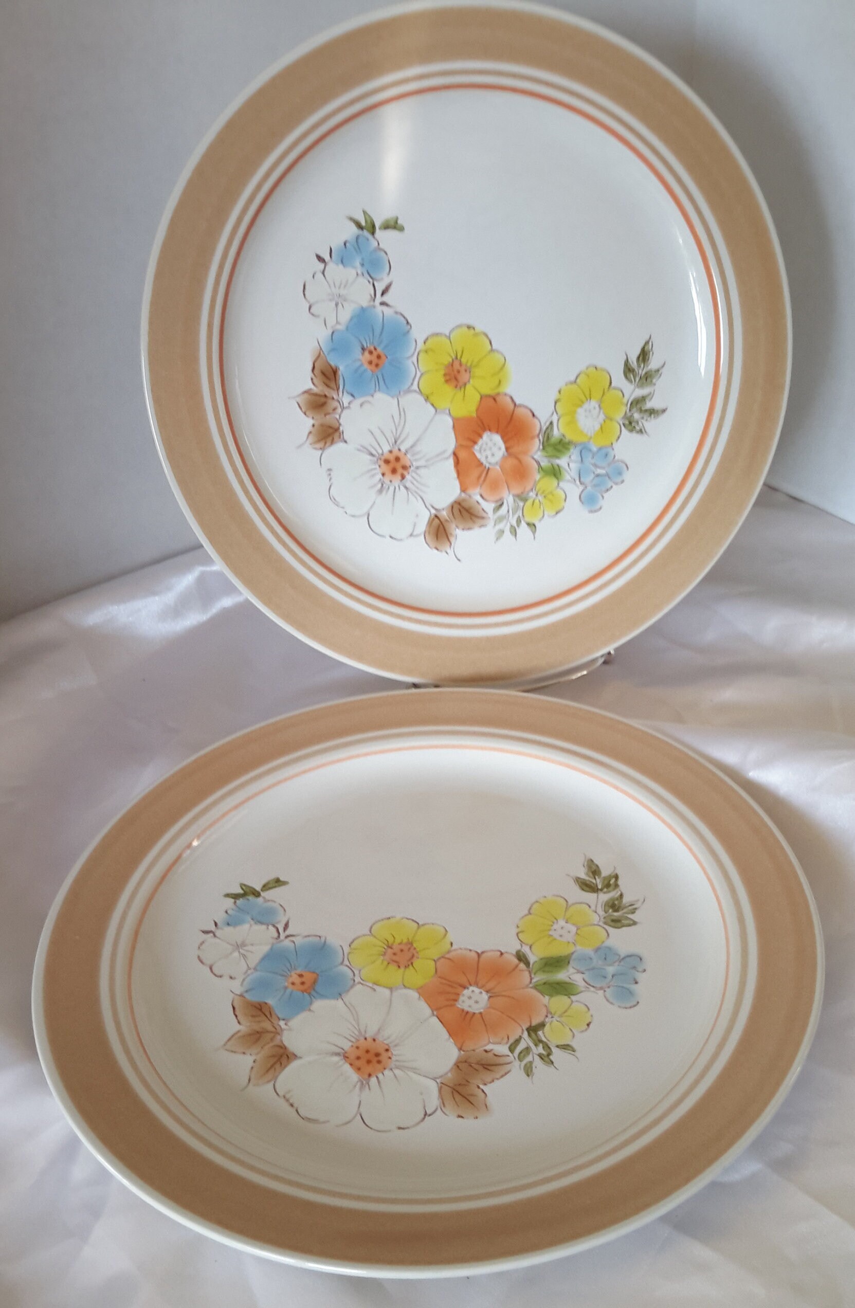 Newcor BARBARA Pattern Stoneware 1986 Vintage Dinnerware Retro - Etsy