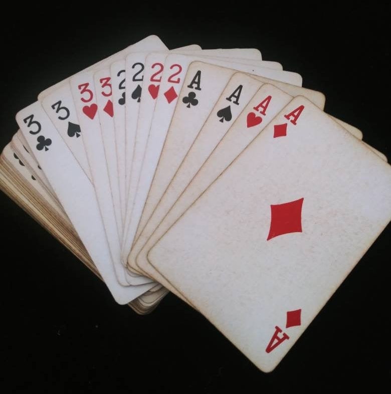Vintage Deck of Whitman Playing Cards - Etsy