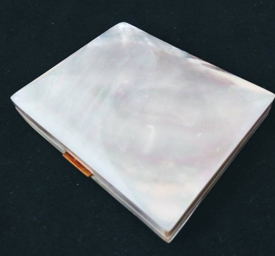 Exquisite Vintage Elgin American Cosmetic Case Mother of Pearl - Etsy