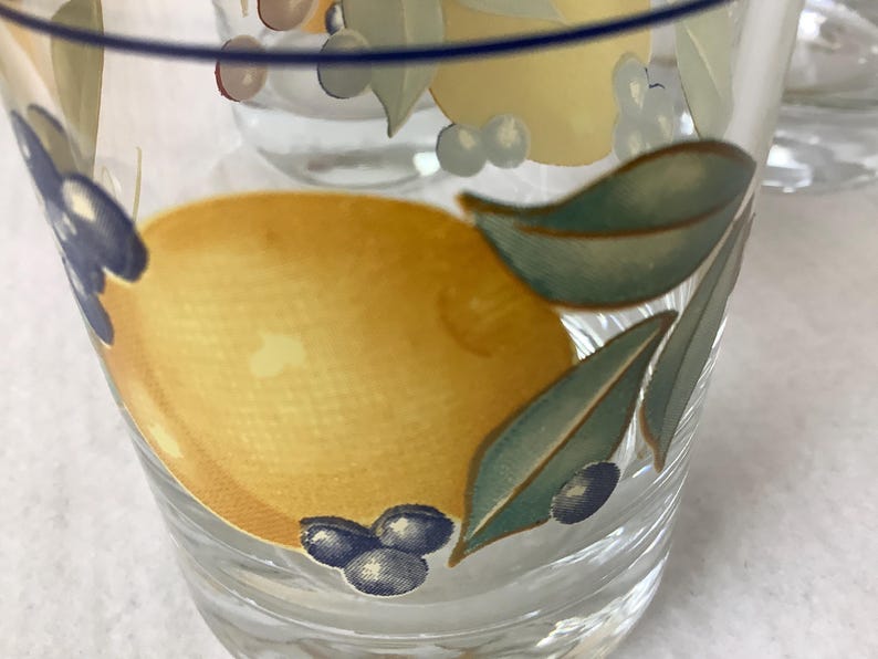 Corelle Abundance Glassware~ Choice of Tall Tumbler or Smaller Juice ...