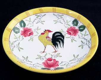 Rooster and Roses | Etsy