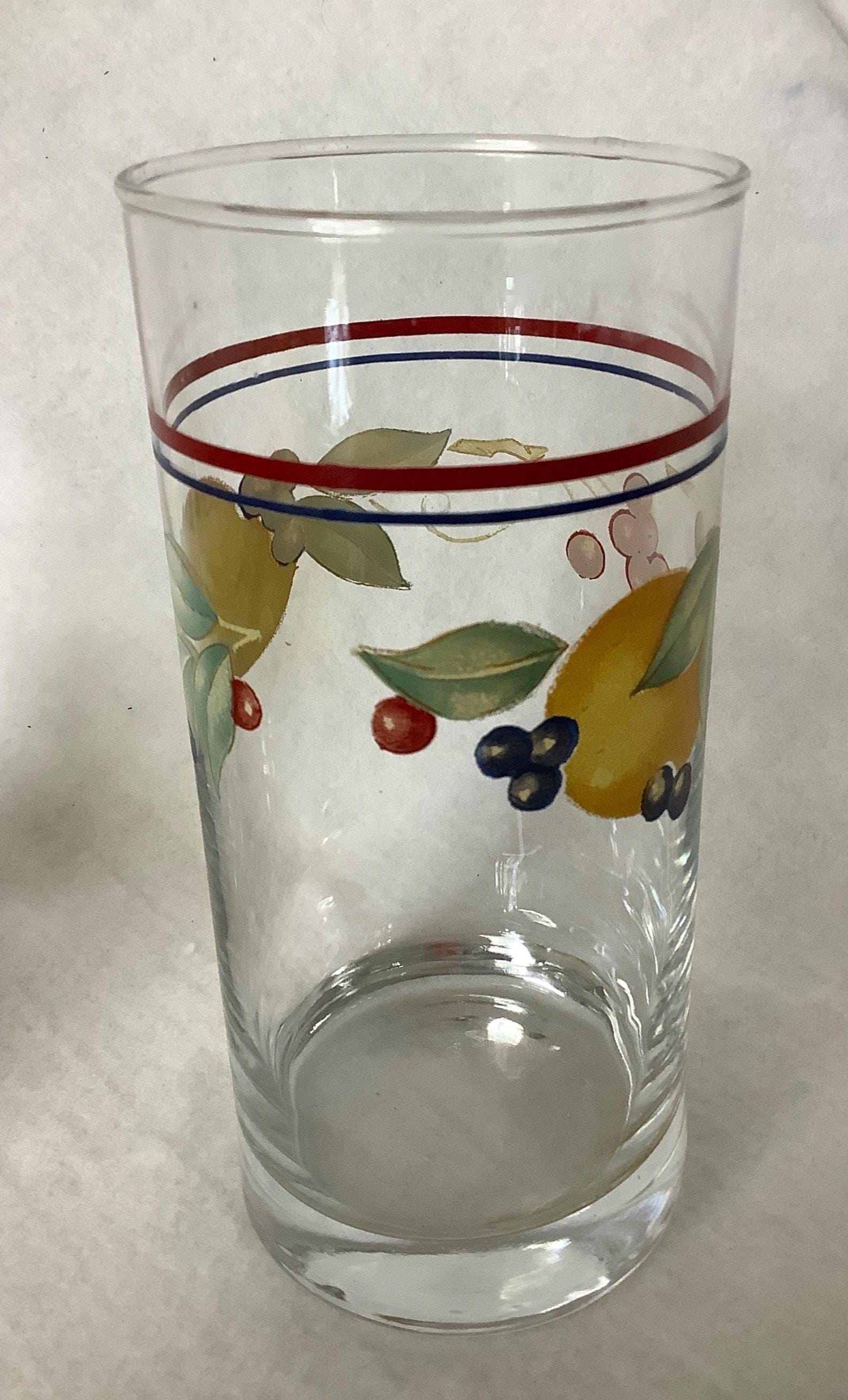 Corelle Abundance Glassware~ Choice of Tall Tumbler or Smaller Juice ...