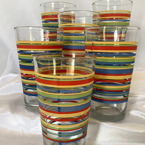 Glass Libbey Fiesta Glasses - Etsy