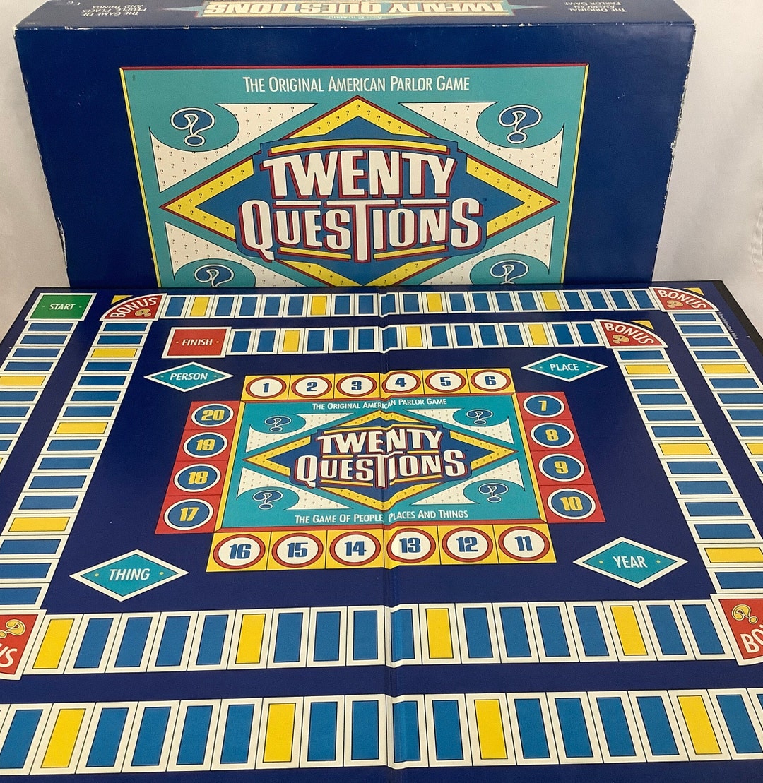 20 QUESTIONS ~the Original American Parlor Game~ the Game of People ...