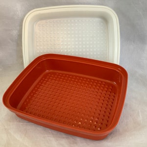 TUPPERWARE Season and Serve Large Sealed Meat Marinating Container Tall ...