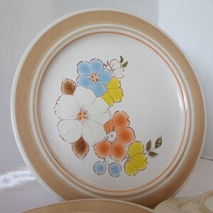 Newcor BARBARA Pattern Stoneware 1986 Vintage Dinnerware Retro Mod ...