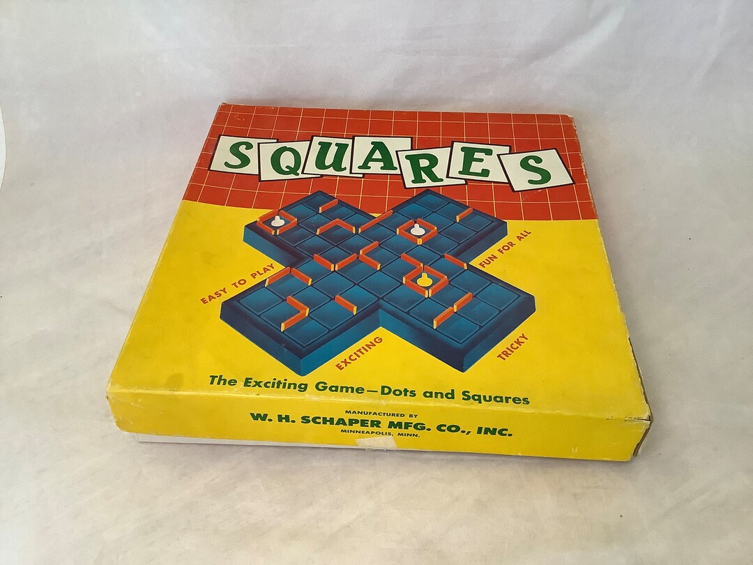 SQUARES the Exciting Game~ Dots and Squares~ Easy to Play~ Exciting Fun ...