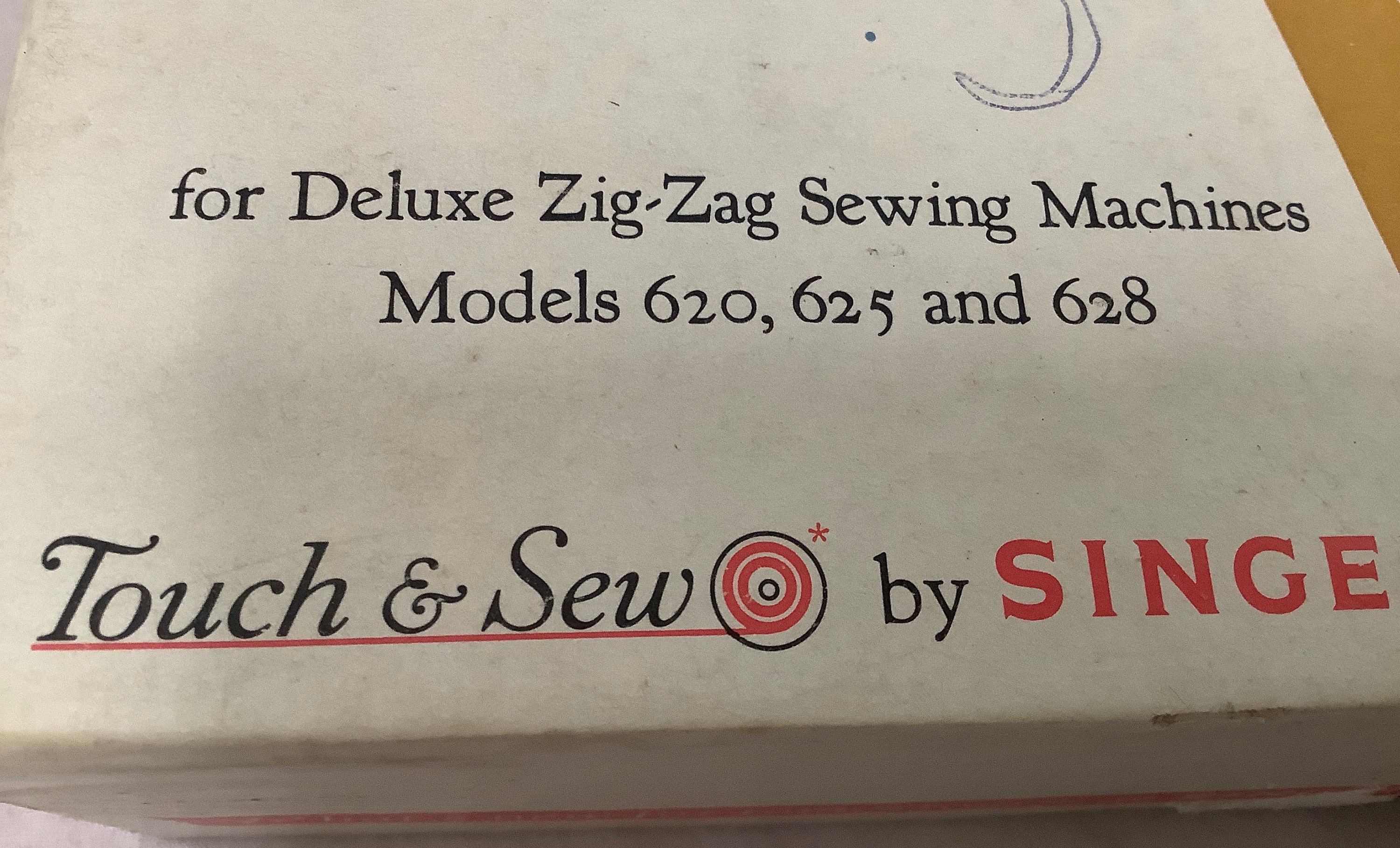 Singer Touch & Sew Fashion Discs for Singer Deluxe Zig-zag - Etsy