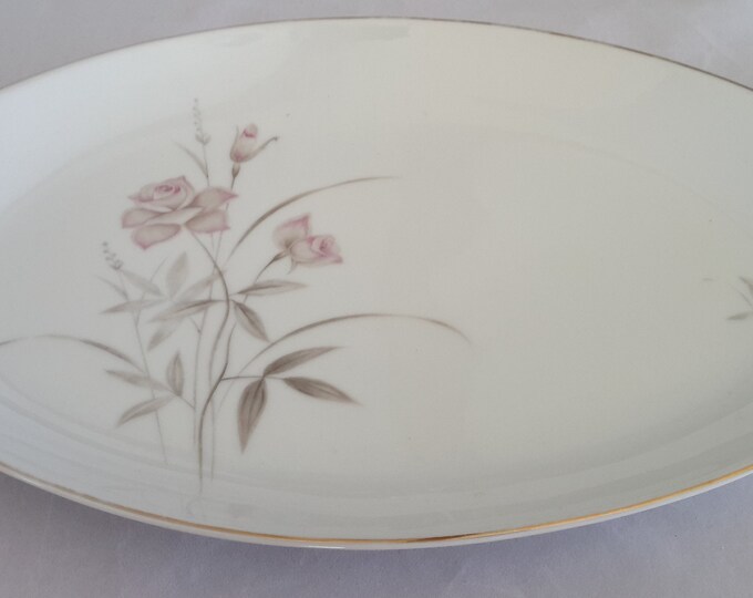 Royal Sovereign Blush Rose Fine China Made in Japan. Large Serving ...