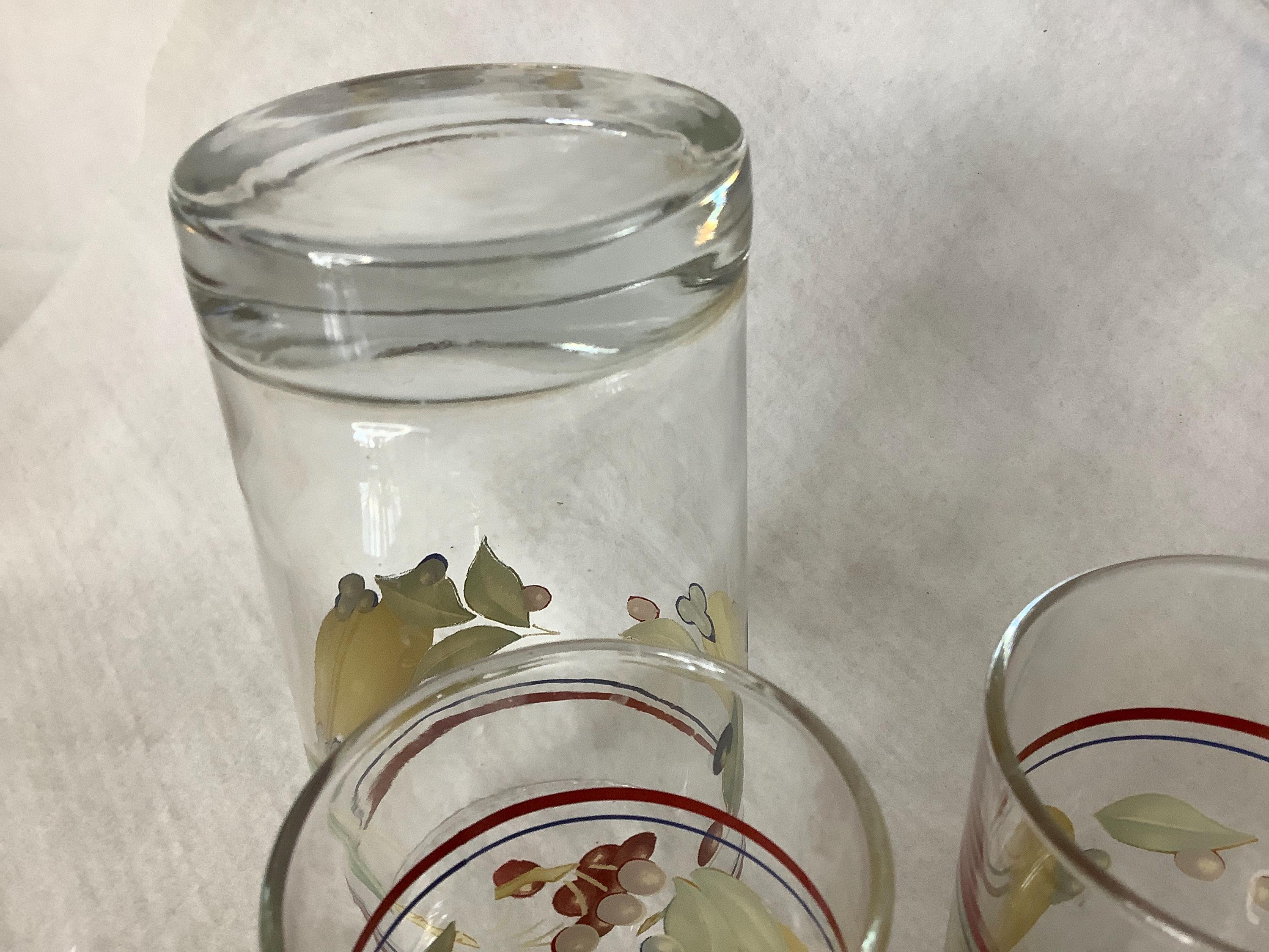 Corelle Abundance Glassware~ Choice of Tall Tumbler or Smaller Juice ...