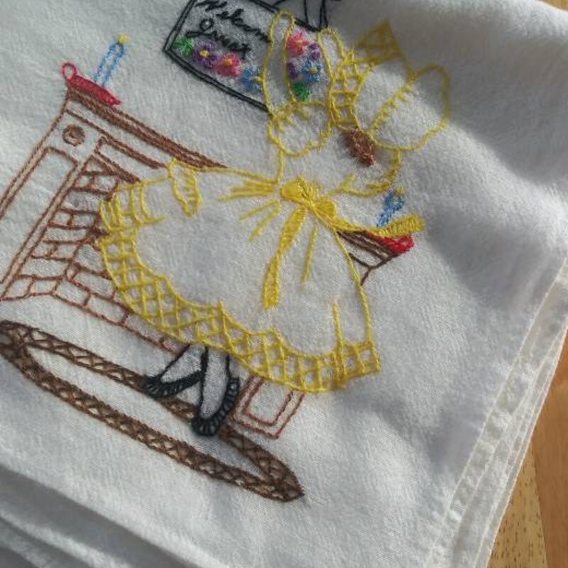 Crinoline Lady Embroidery - Etsy