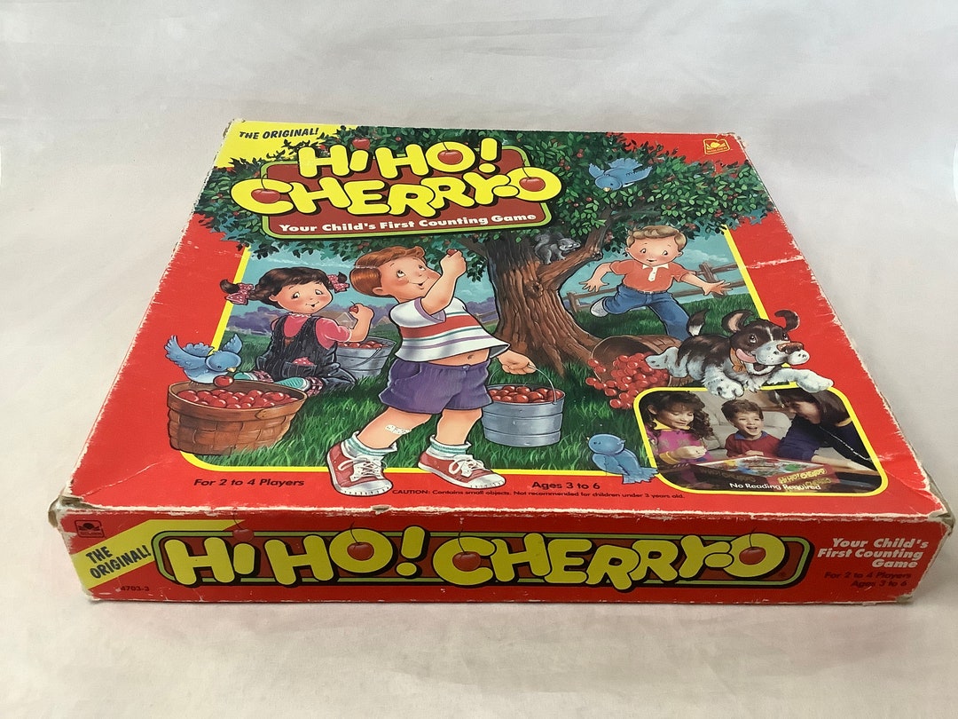HI HO! CHERRY-O~ Your Child’s First Counting Game~ the Original Hi Ho ...