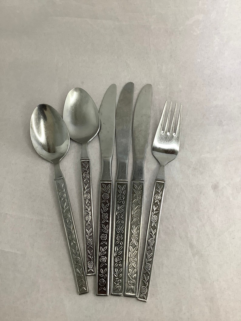 MEXICALY ROSE Vintage Interpur Stainless Steel Flatware Choose - Etsy