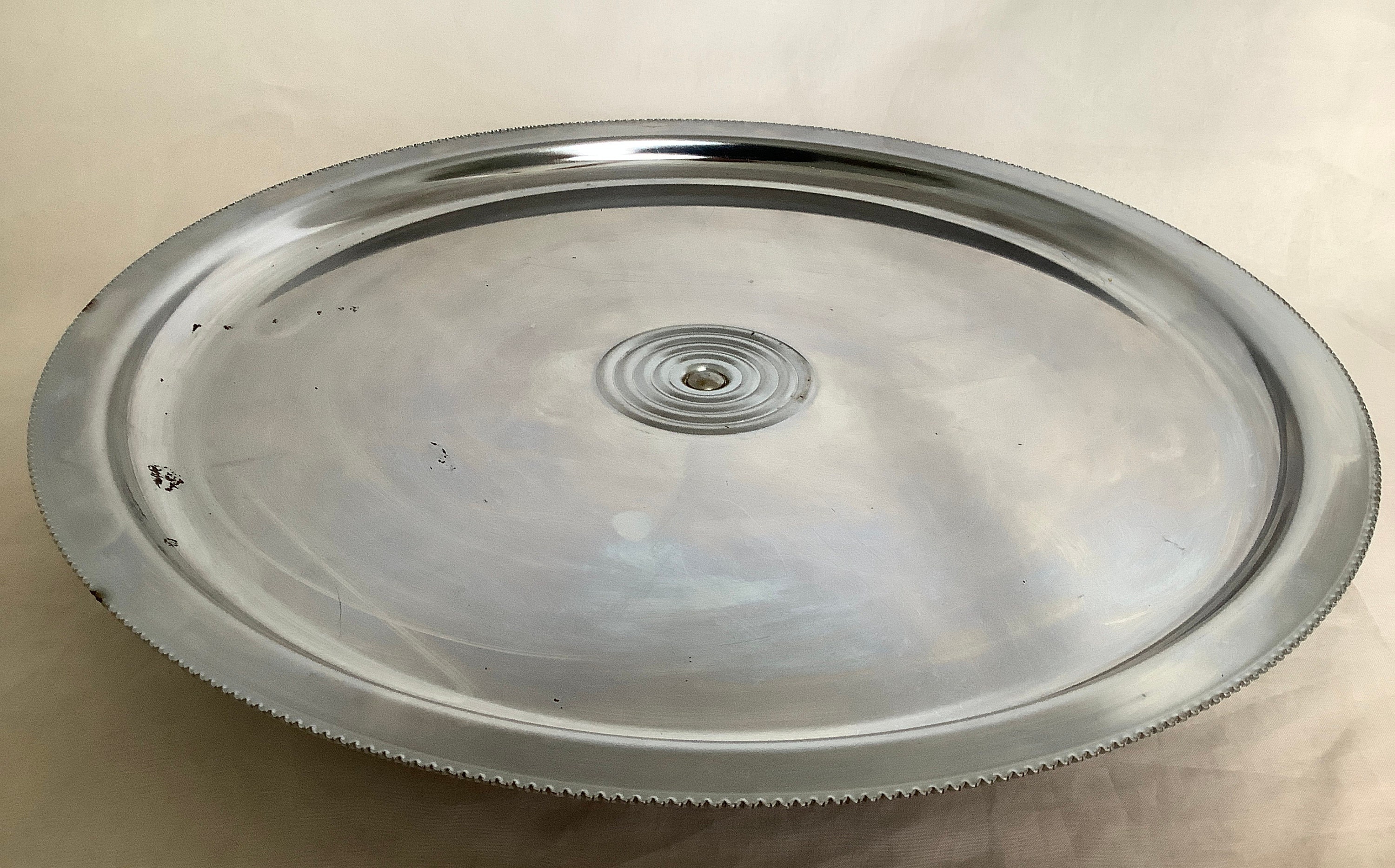 Vintage Shiny Chrome Cake Carrier~ Display Your Baked Creations on This ...