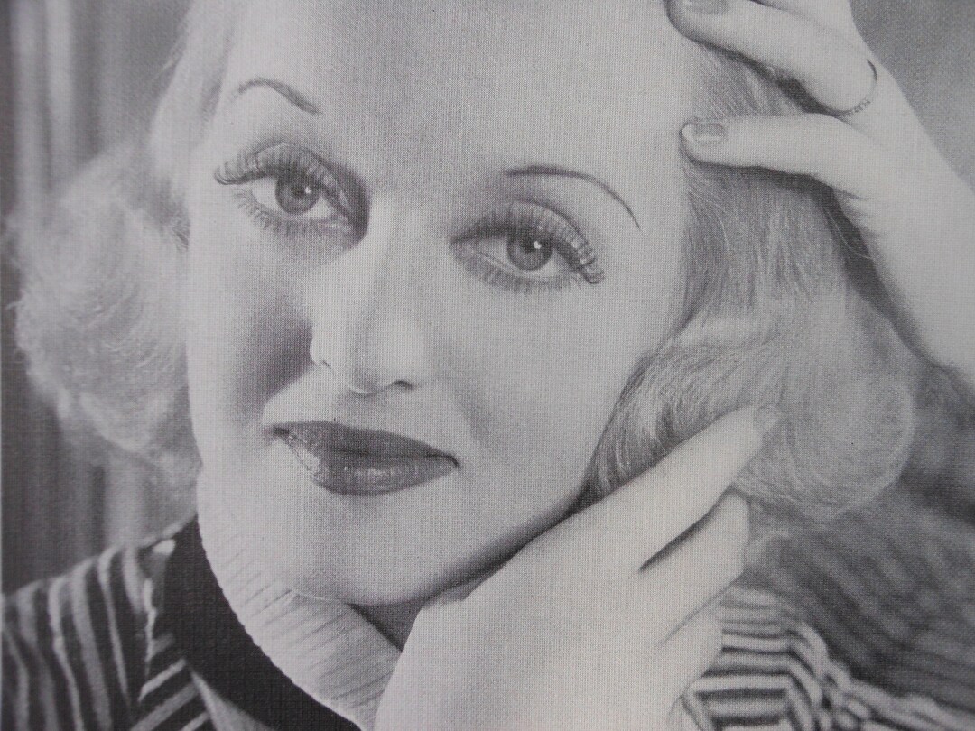 1935 Bette Davis Warner Pictures Black & White Studio Photo for ...