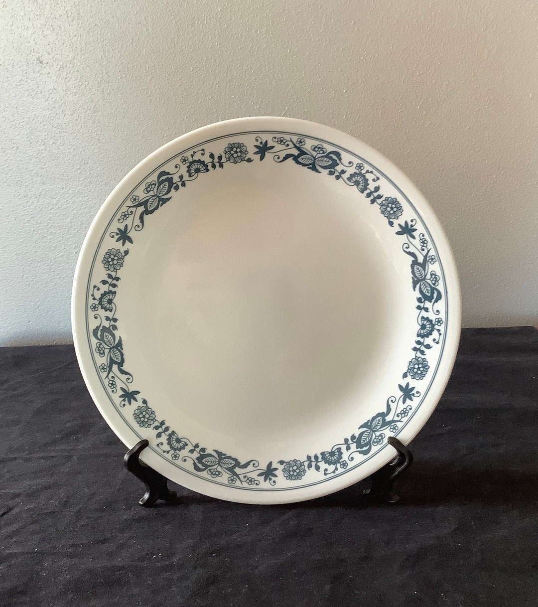 Vintage OLD TOWN BLUE Corelle by Corning Lunch/salad Plate - Etsy