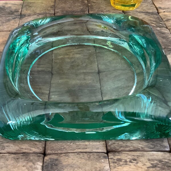 Glass Ashtray - Etsy