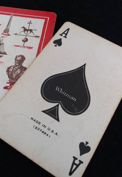 Vintage Deck of Whitman Playing Cards - Etsy