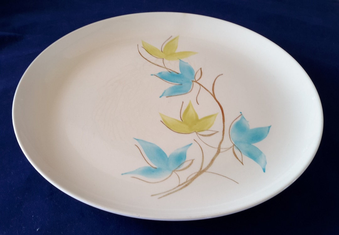Vintage Stetson Creation Hand Painted Under Glaze Oven Proof Platter ...