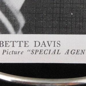 1935 Bette Davis Warner Pictures Black & White Studio Photo for ...