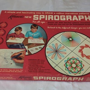 1967 Kenner's 401 New Spirograph for All Ages; A Simple Fascinating Way ...