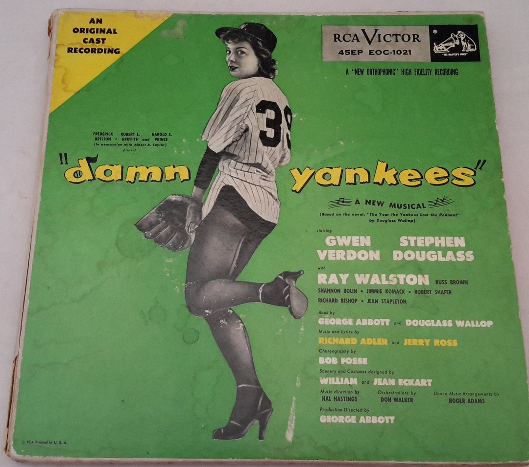 DAMN YANKEES RCA Victor Records Original Broadway Cast Recording A New ...