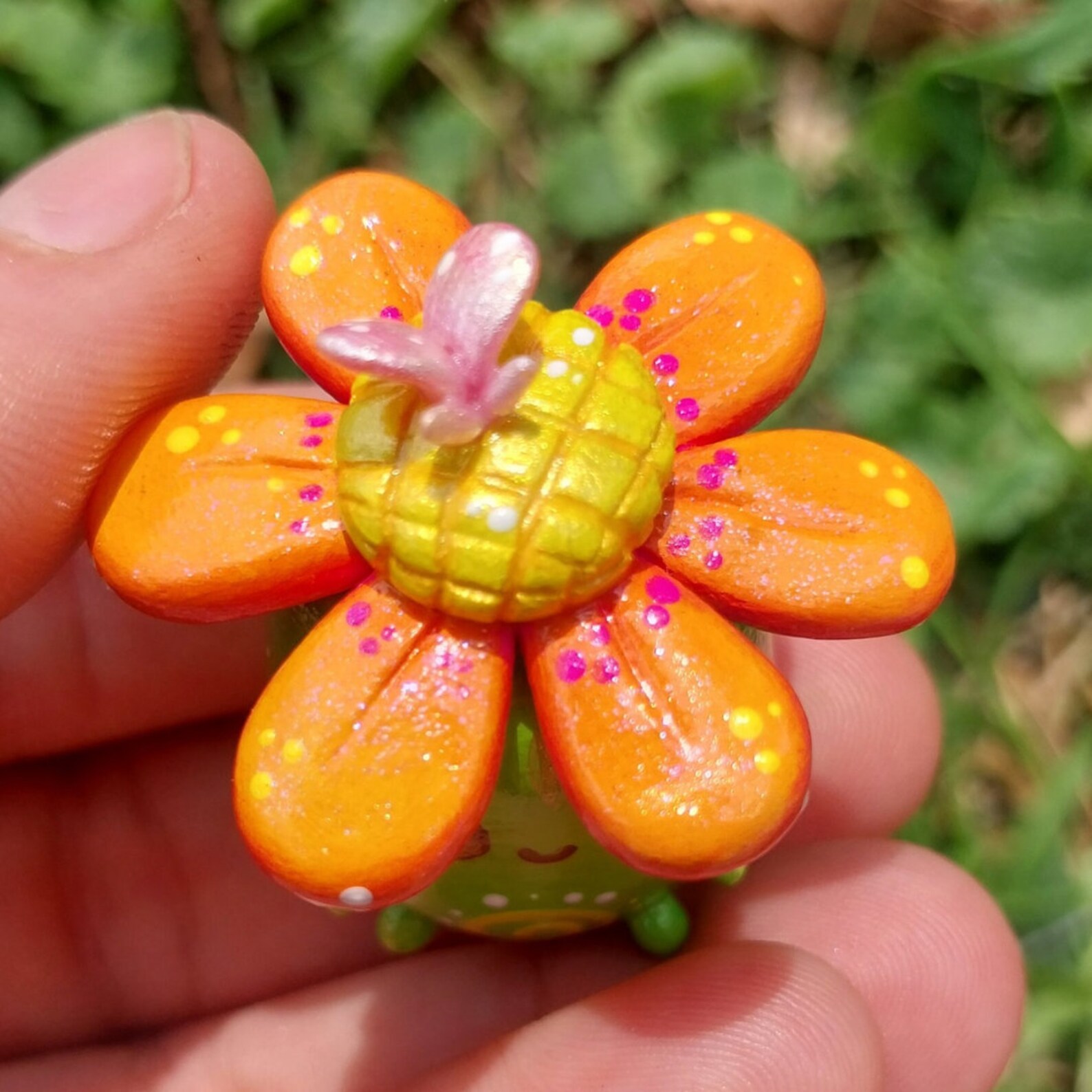Kawaii Flower Spud OOAK - Etsy