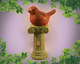 Red bird decor | Etsy