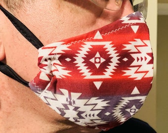 Native Design Face Mask - Etsy