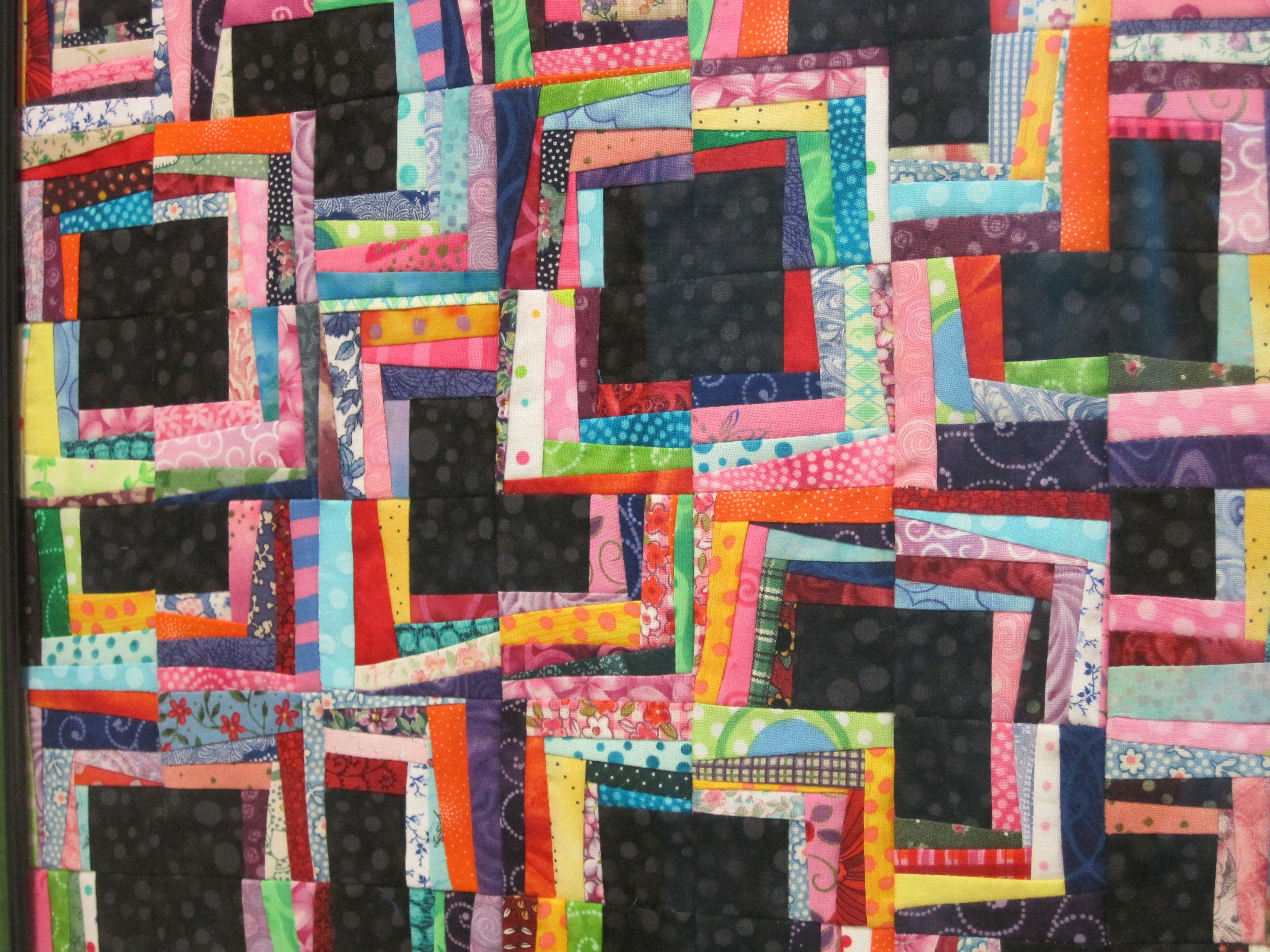 Textile Art "hip to Be Square" - Etsy