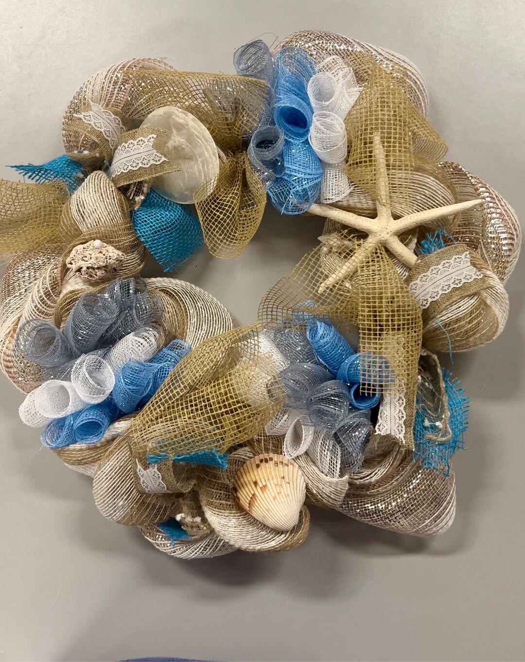 Summer Seashells Wreath. - Etsy