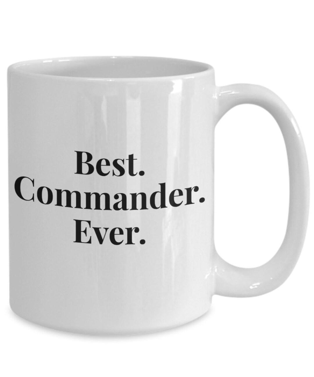 Best Commander Ever Gift Mug - Etsy