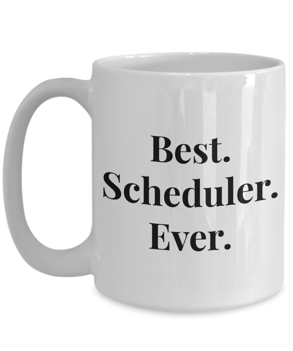 Best Scheduler Ever Gift Mug - Etsy