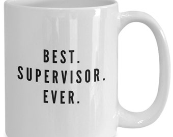 Best Supervisor Mug | Etsy