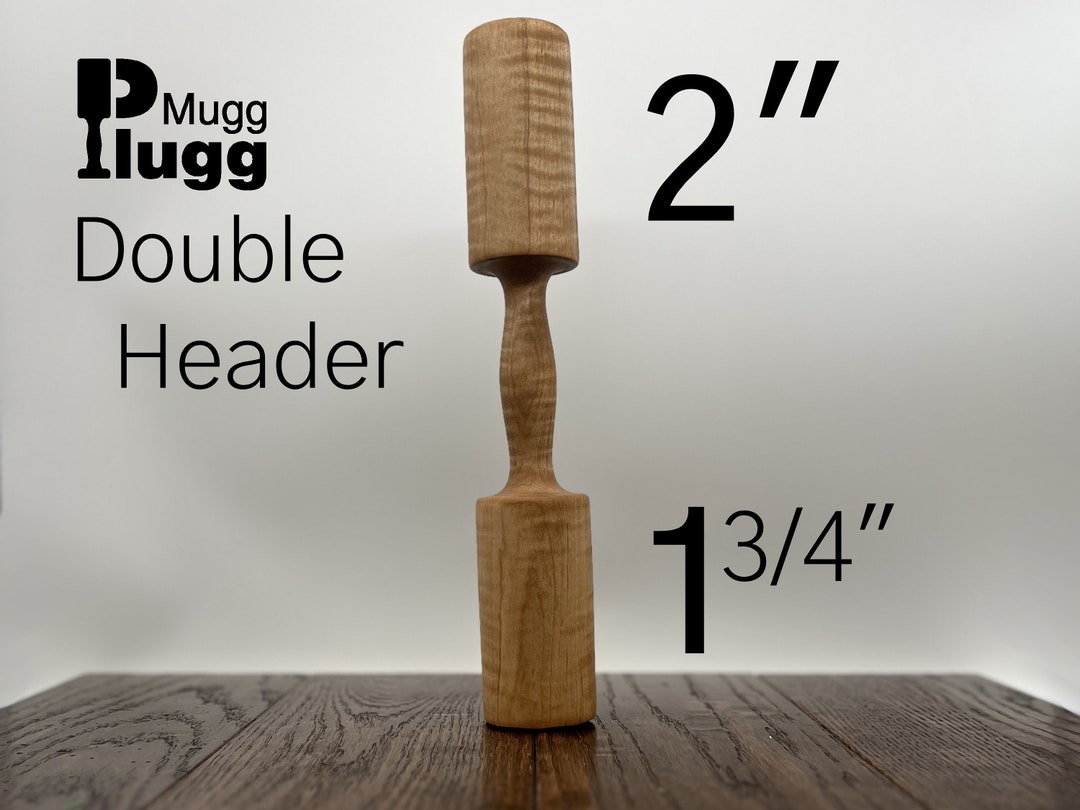 2" & 1-3/4" Double Header Mugg Plugg® - Pottery Shaping Tool - Etsy