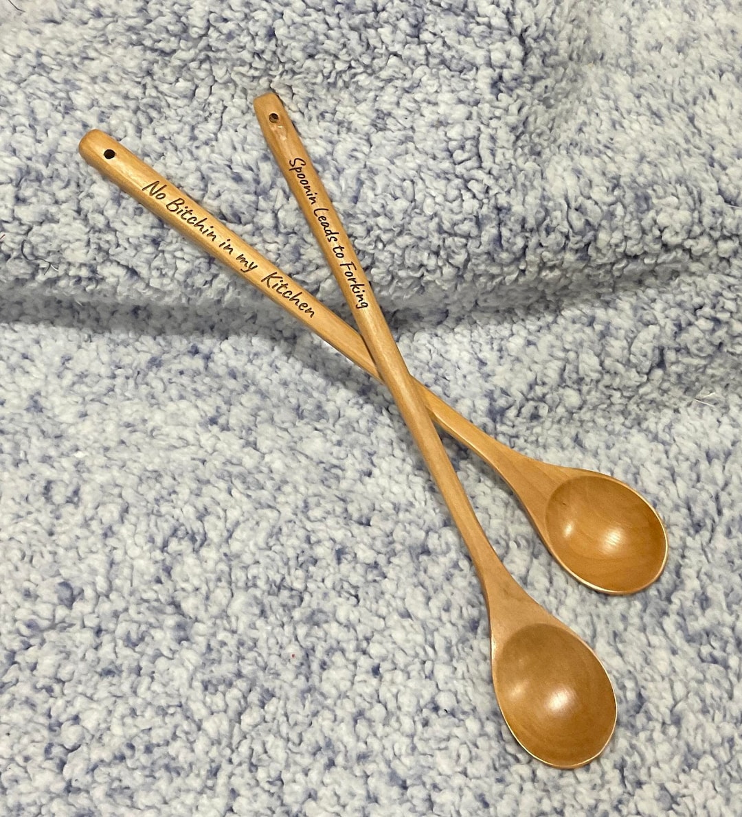 Laser Engraved Wood Spoon - Etsy
