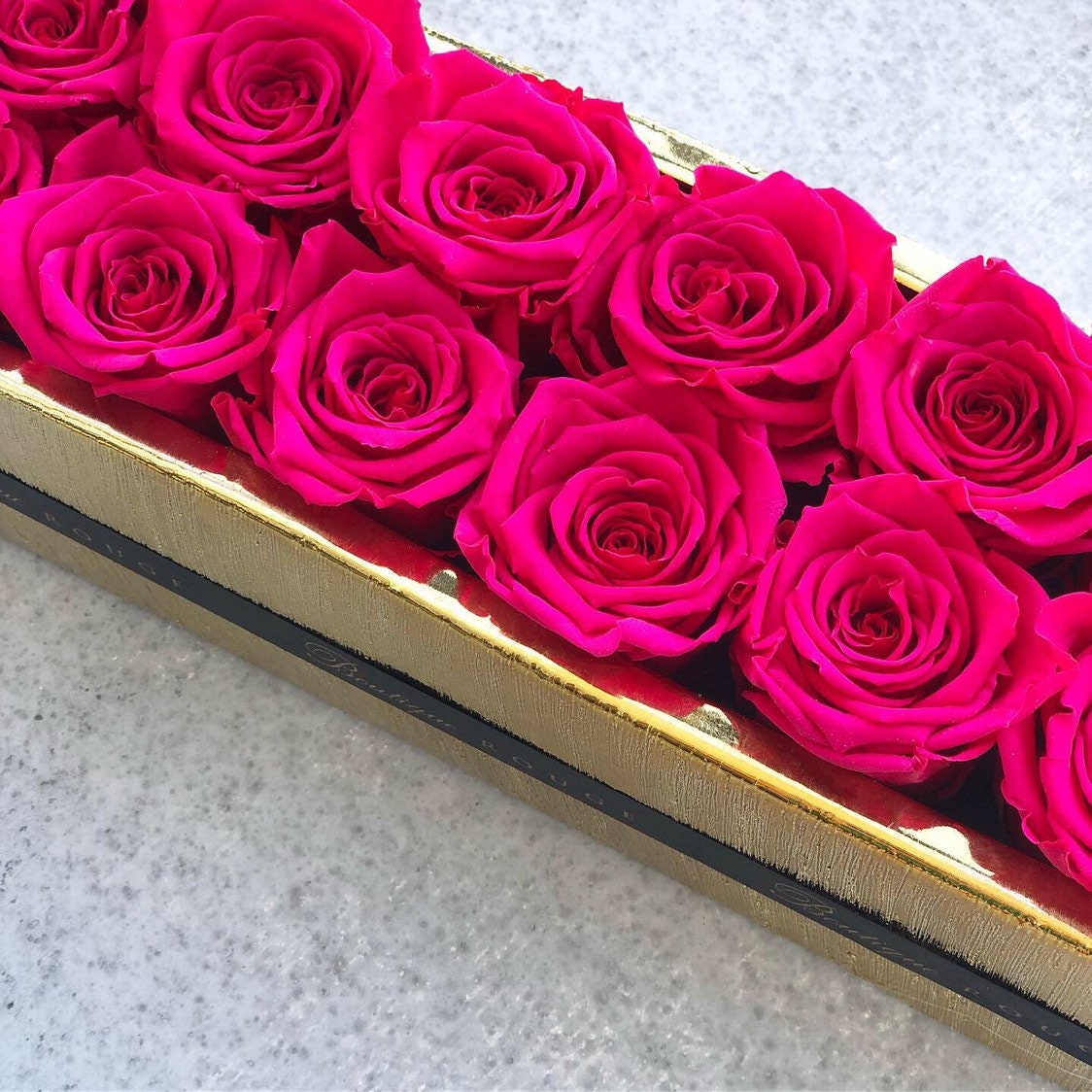 Gold Ceramic Centerpiece, Centerpiece With Preserved Roses,centerpiece ...