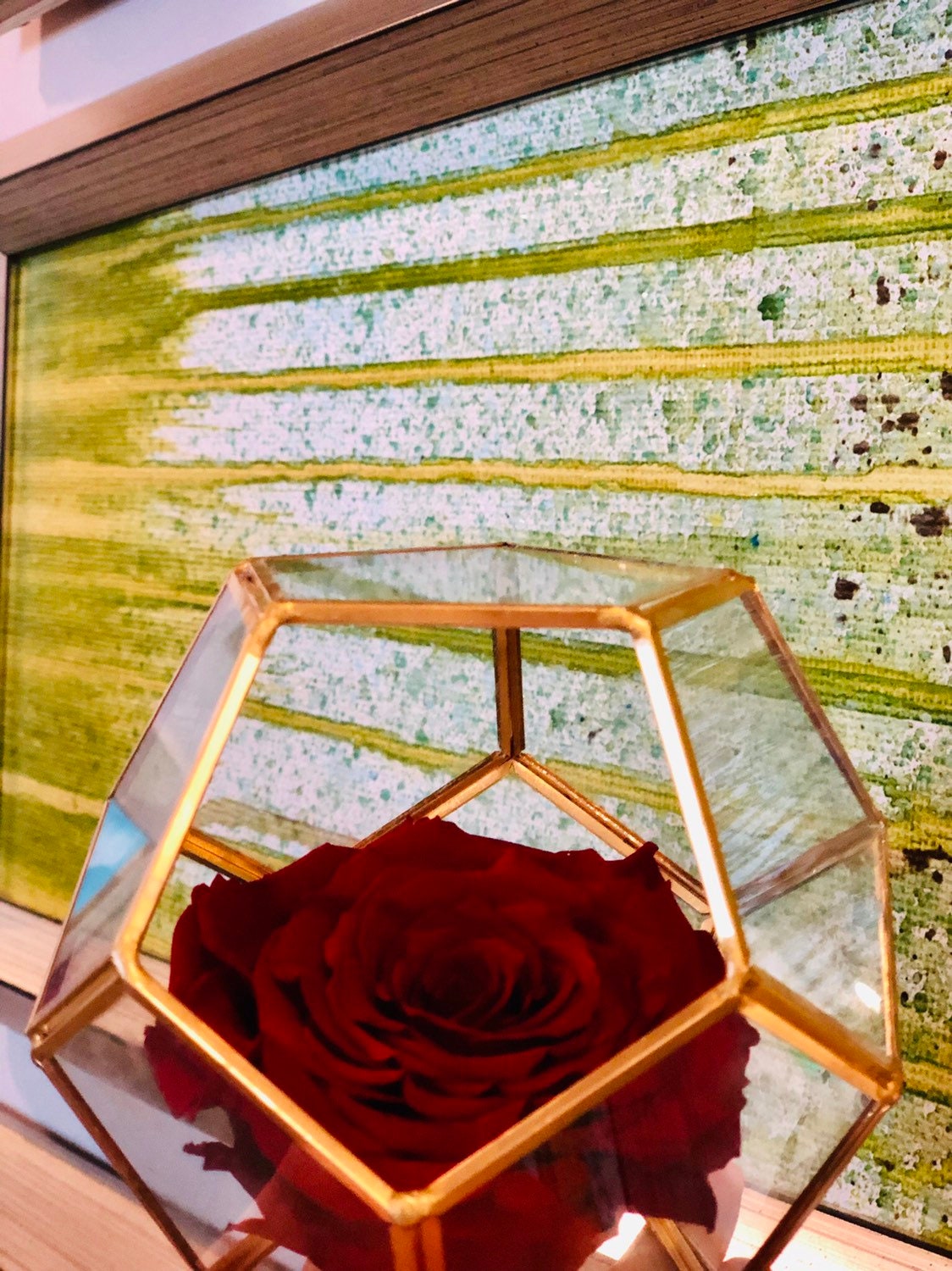 Flowers in a Terrarium Roses in a Terrarium Valentines Day | Etsy