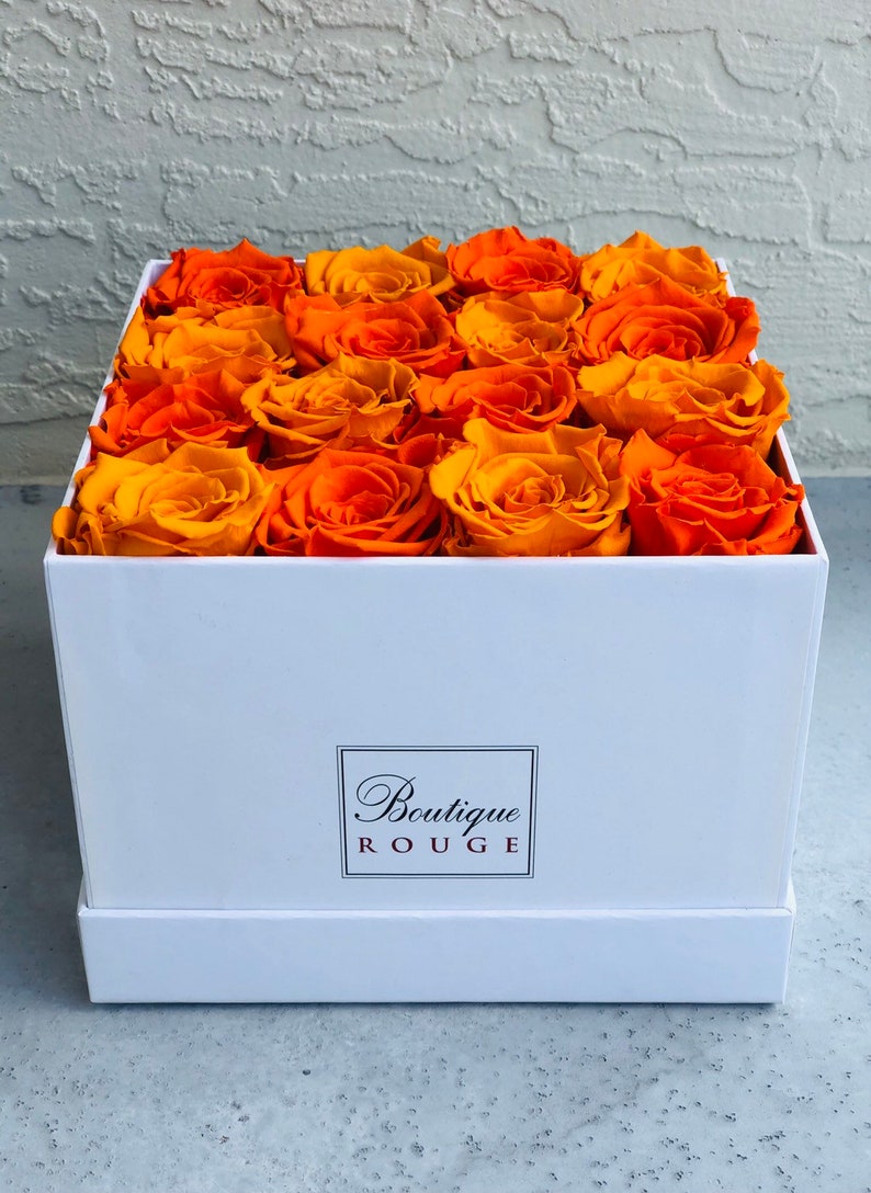 Eternal Roses, Preserved Roses in a Box, Roses That Last for Years ...