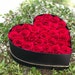 Heart Shape Box W Red Roses Red Roses in a Box Valentines - Etsy