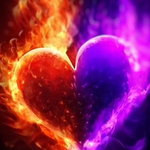 Heart of Flame - Etsy