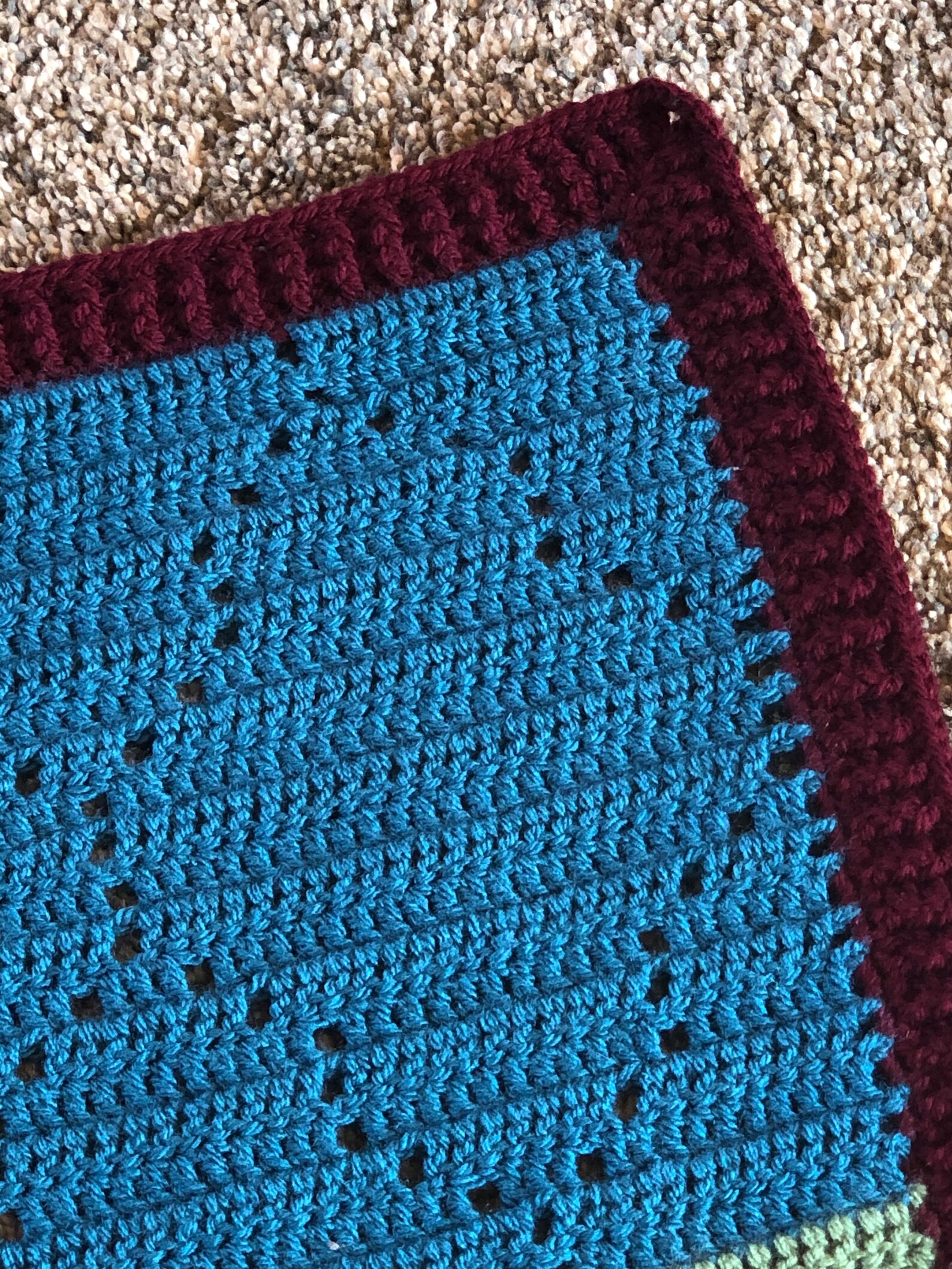 Crochet Moroccan Tile Blanket Pattern Moroccan Mosaic Filet - Etsy