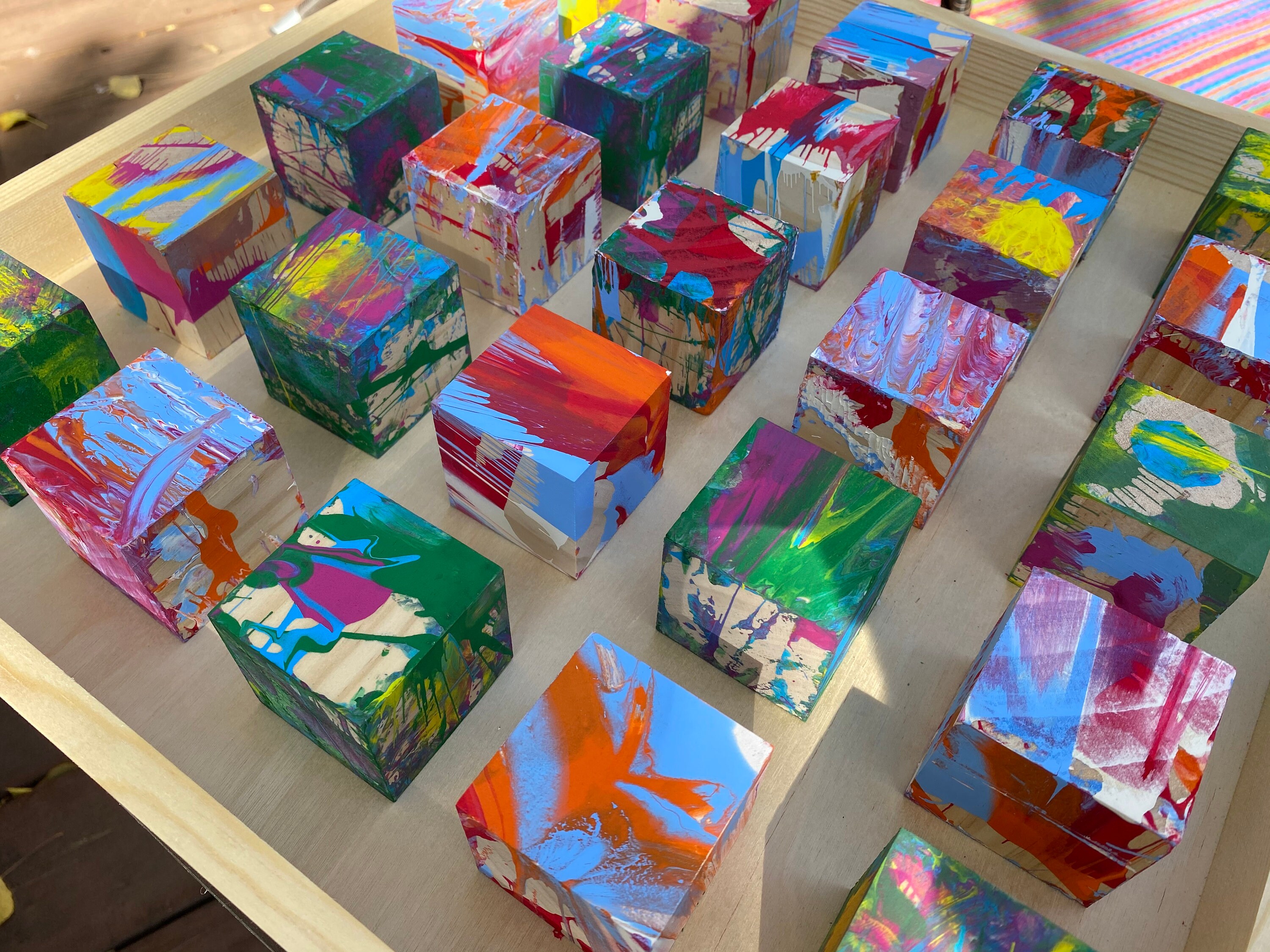 Wood Block Art - Etsy